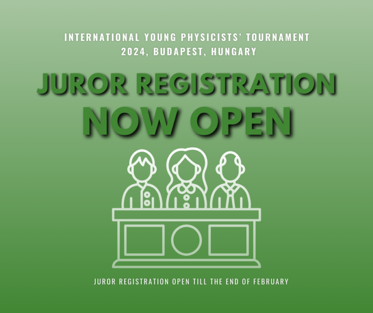 IYPT 2024 | International Young Physicists’ Tournament
